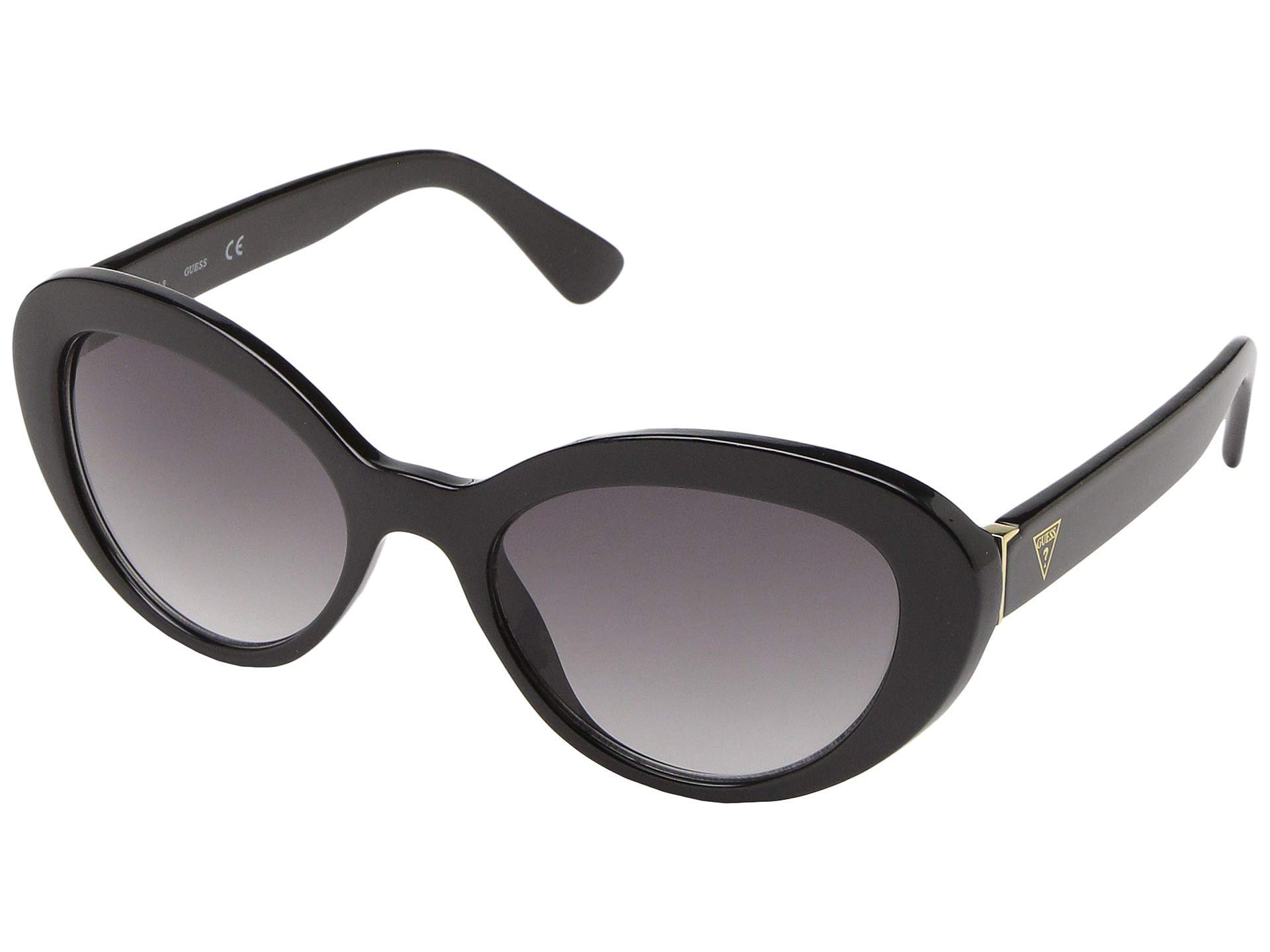 GUESS GF0348 Shiny Black/Gradient Smoke One Size