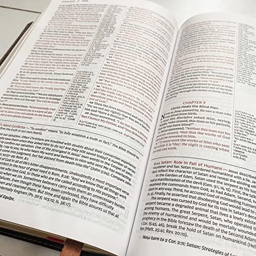 Hand Lettered & Laser Engraved NKJV Open Bible, Perfect Gift for Wedding, Baptism, Graduation or Birthday
