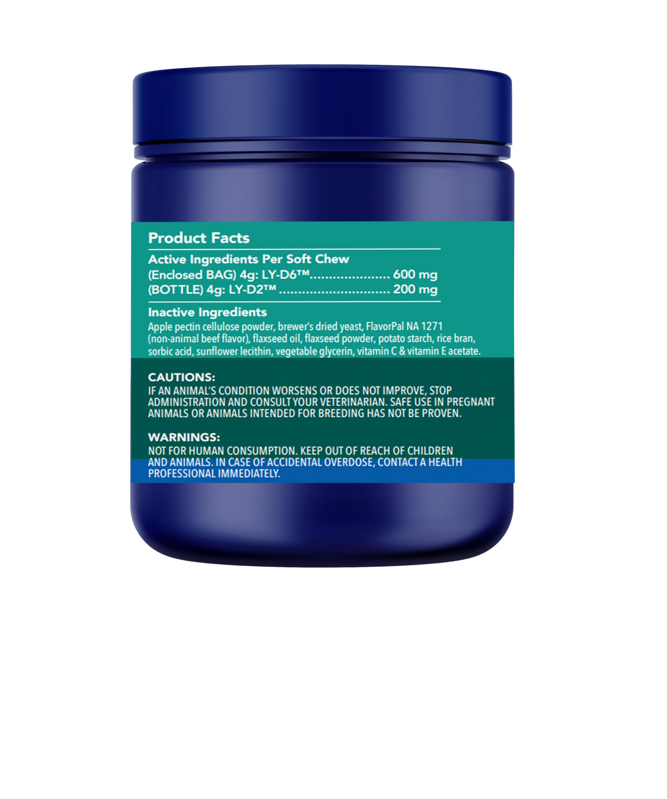 Leap Years Soft Chew Dog Supplement β Clinically Proven Daily NAD & Senolytic Formula; Support Cognition, Vitality & Healthy Cellular Aging; Beef Flavor (Large Breed (55-76 lbs))