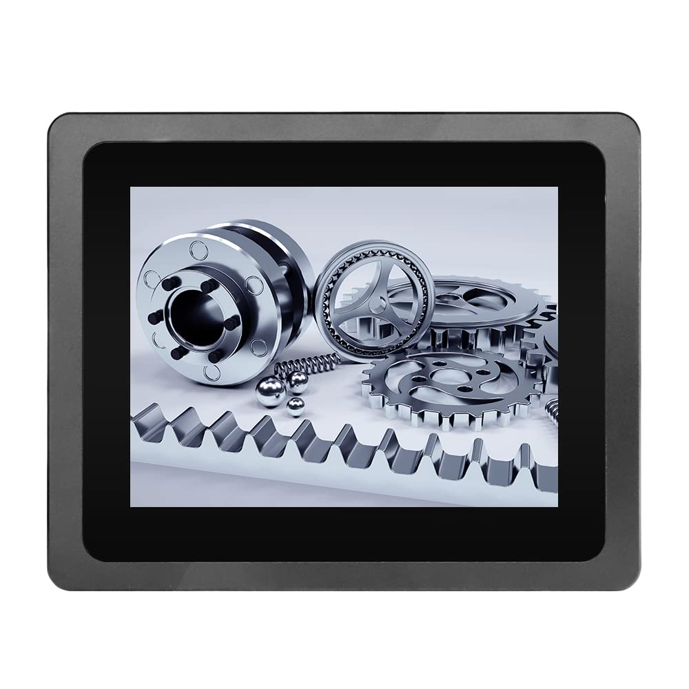 LEANGLE 8.4" 4:3 Industrial Embedded Touch Screen Monitor,Capacitive Touch Screen,no Host, External Host