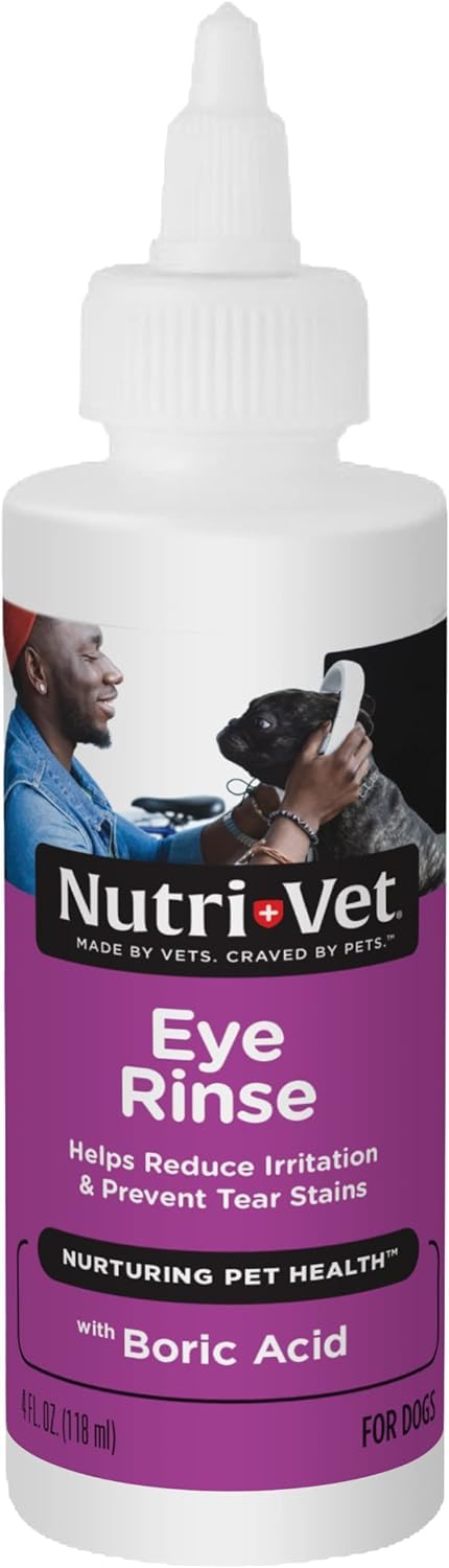 Nutri-Vet Wellness Eye Rinse Liquid for Dogs [Set of 2]