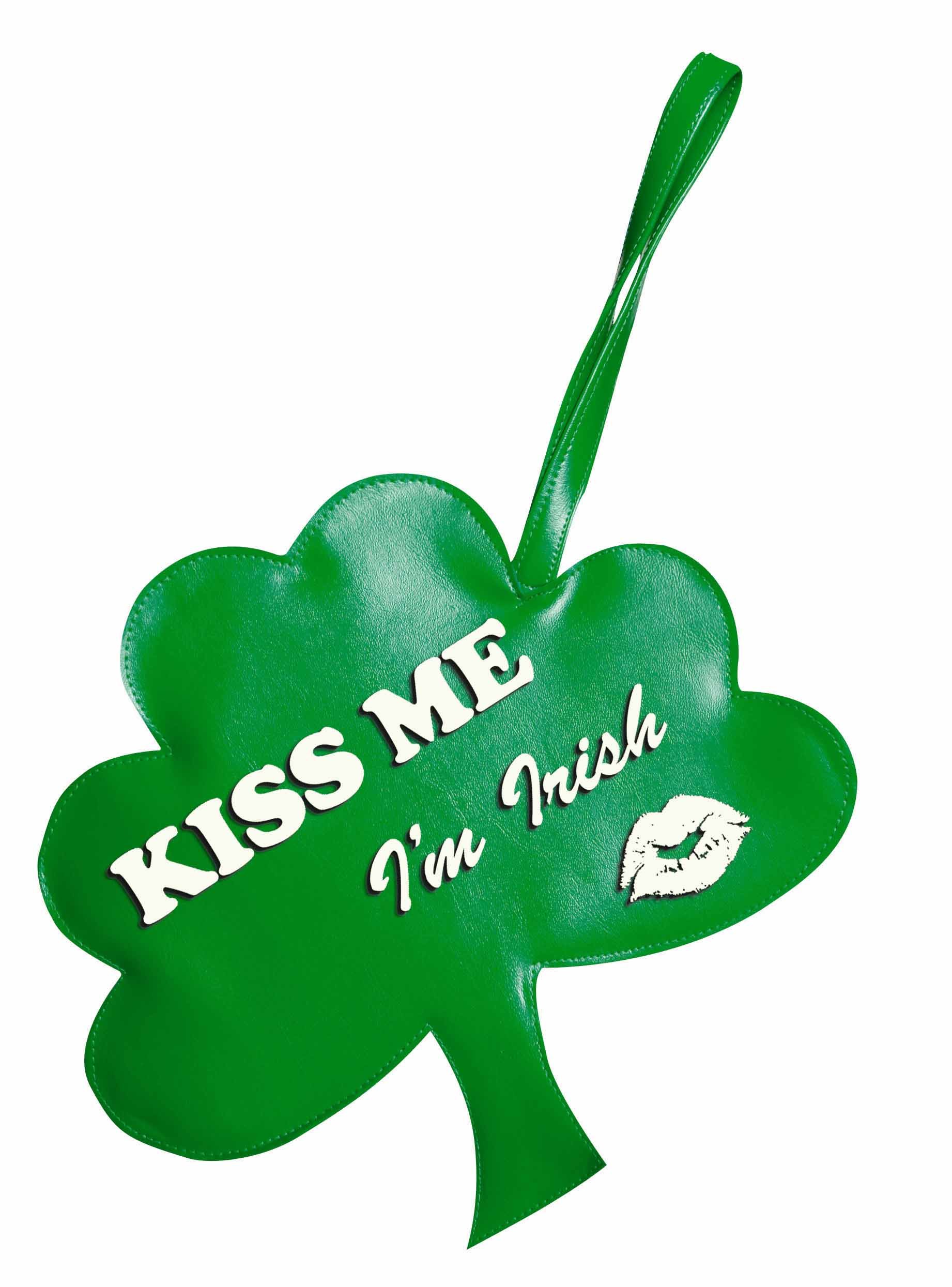 Rasta Imposta Shamrock Wristlet, Green, One Size