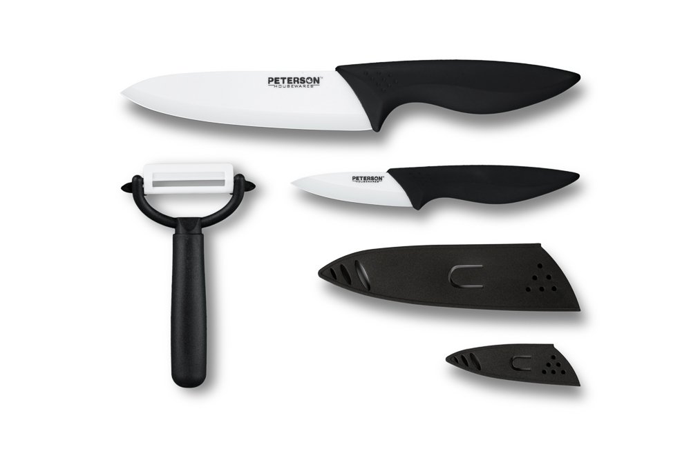 Peterson Housewares 5" Ceramic Knife Color: Green