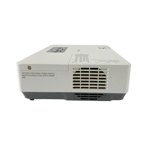 Epson PowerLite 1710c 3LCD Projector 2700 Lumens HD 1080i, Bundle Remote Control HDMI-Adapter Power Cable