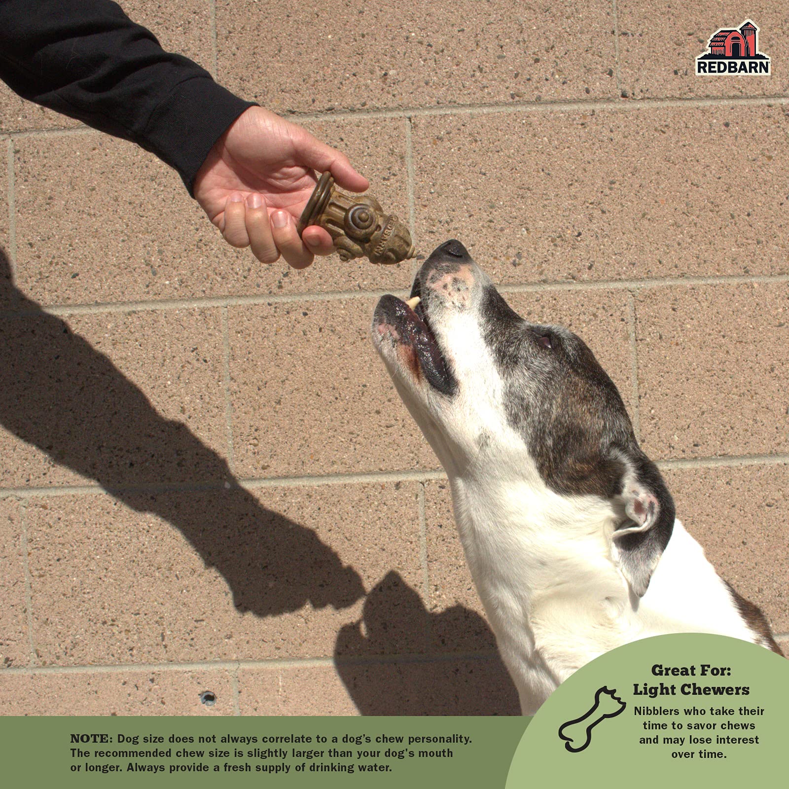 Redbarn Chew-A-Bulls (Size: Small | Shape: Hydrant | 24-Count (Pack of 1))