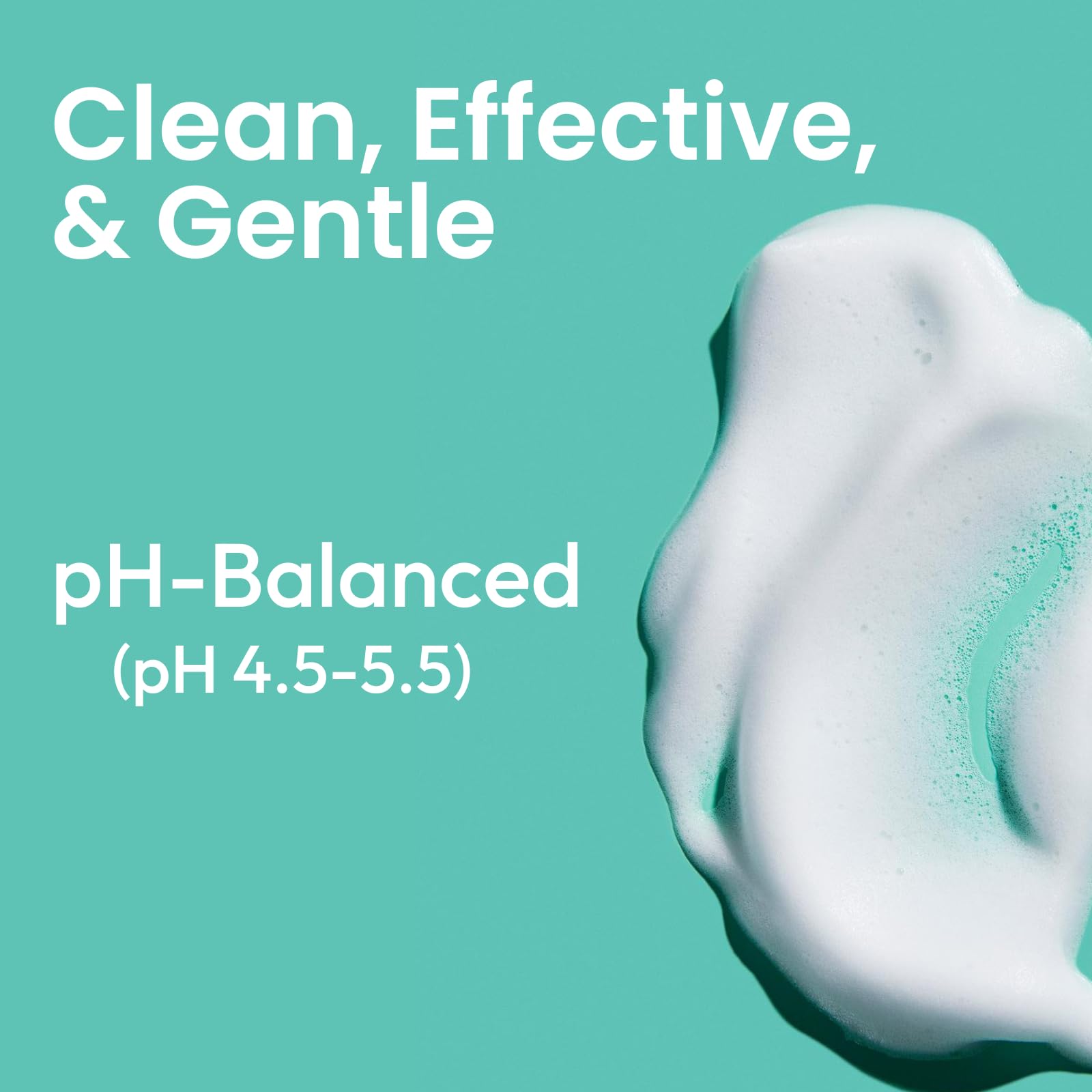 pH-D Feminine Health - Boric Acid Foam Wash - pH-Balanced, Paraben-Free, and Plant-based (Sensitive, 6 Fl Oz (Pack of 1))