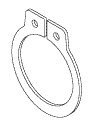 Retaining Ring (External) for A-dec (RPH726) RPH726