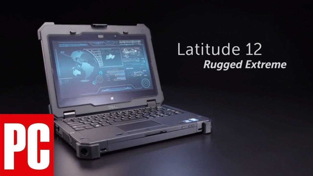 Dell Latitude Rugged 7214 2-in-1 11.6" Touchscreen Laptop Computer, Intel Dual Core i7-6600U, 16GB RAM, 256GB SSD, Backlit Keyboard, HDMI, Windows 10 Pro (Renewed)