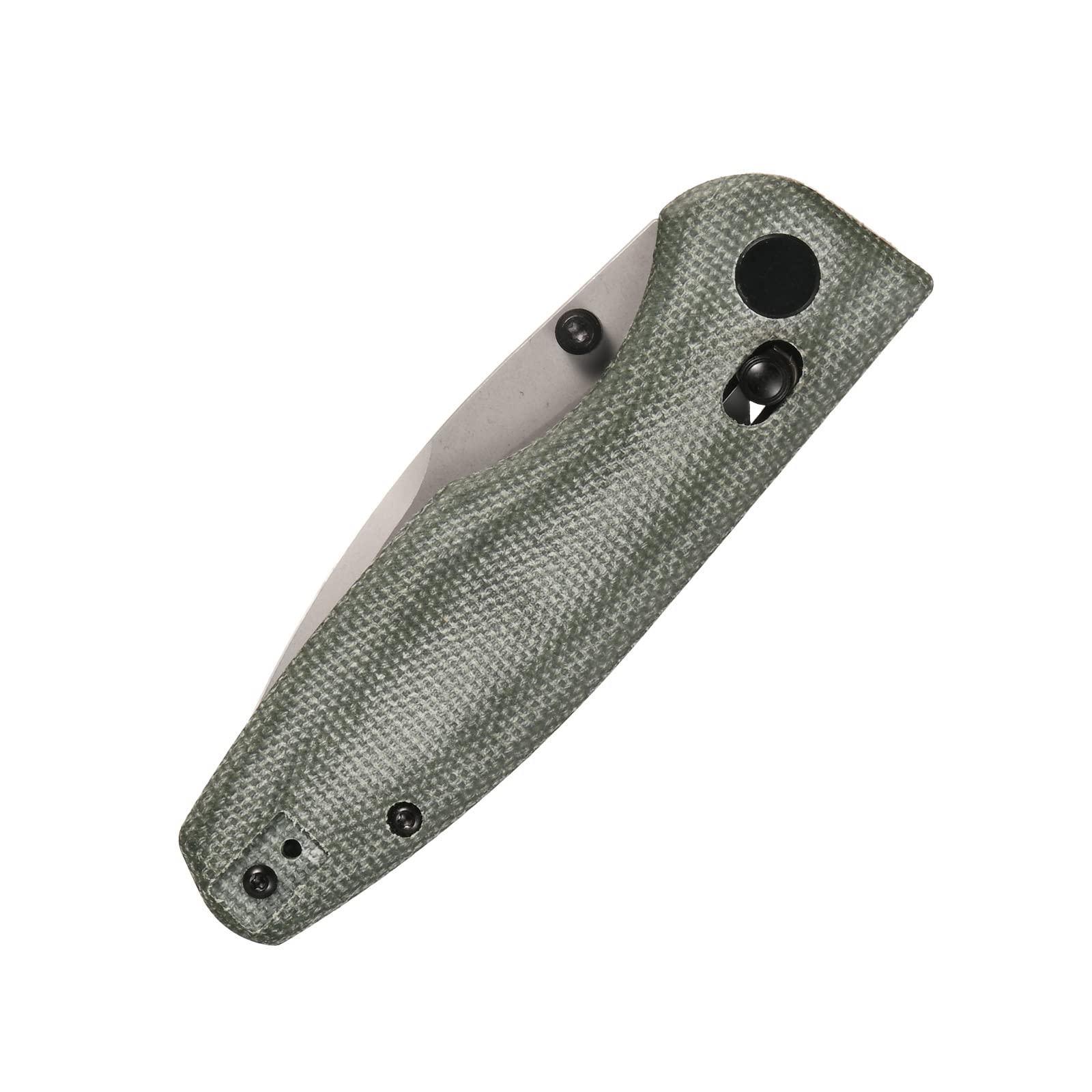 CMB Made Knives CMB Predator Knife CMB-08 Micarta Handle 14C28N Steel Blade Pocket Folding Tactical Survival Camping Outdoors Knife EDC (CMB-08RS)