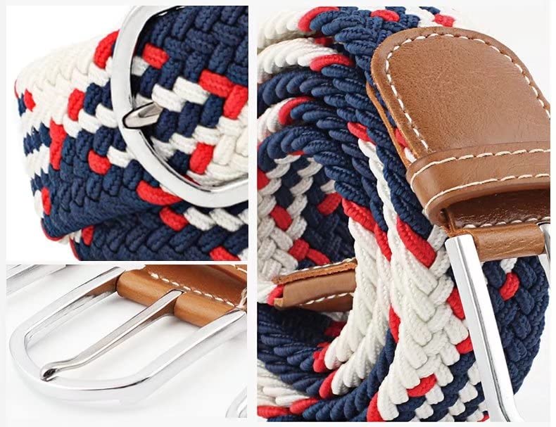Erato 2 Pack Fashion Casual Canvas Belts for Women Men Junior - Multi Color Style