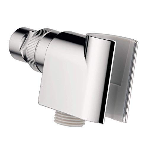 hansgrohe Robust Construction Handheld Shower Head HolderModern in Chrome, 04580000