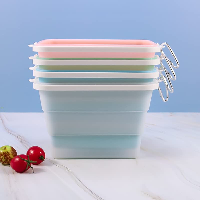 NOLOG YAYIN Reusable Silicone Bags - Leakproof & Airtight {100% Food Grade Silicone} Microwave & Dishwasher Safe Freezer Silicone
