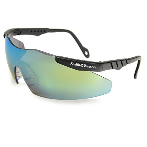 Jackson 3011824 Smith & Wesson Magnum Safety Glasses Gold Metallic Mirror Lens, 1 Pair