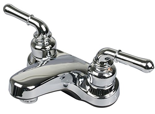 HowPlumb RV/Mobile Home Bathroom Sink Lavatory Faucet, Chrome