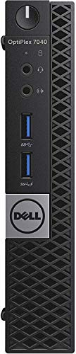 DELL OPTIPLEX 7040 6th Gen Micro Business Desktop Computer, Intel Quad Core i5 6400T up to 2.8GHz, 8G DDR4, 512G SSD, WiFi,HDMI, DP, Win 10 64-Bit Supports EN/ES/FR(CI5)(Renewed)