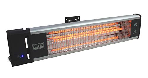 HeTR Ceiling or Wall Mount Radiant Patio Heater, 1500W, Electric, Indoor/Outdoor