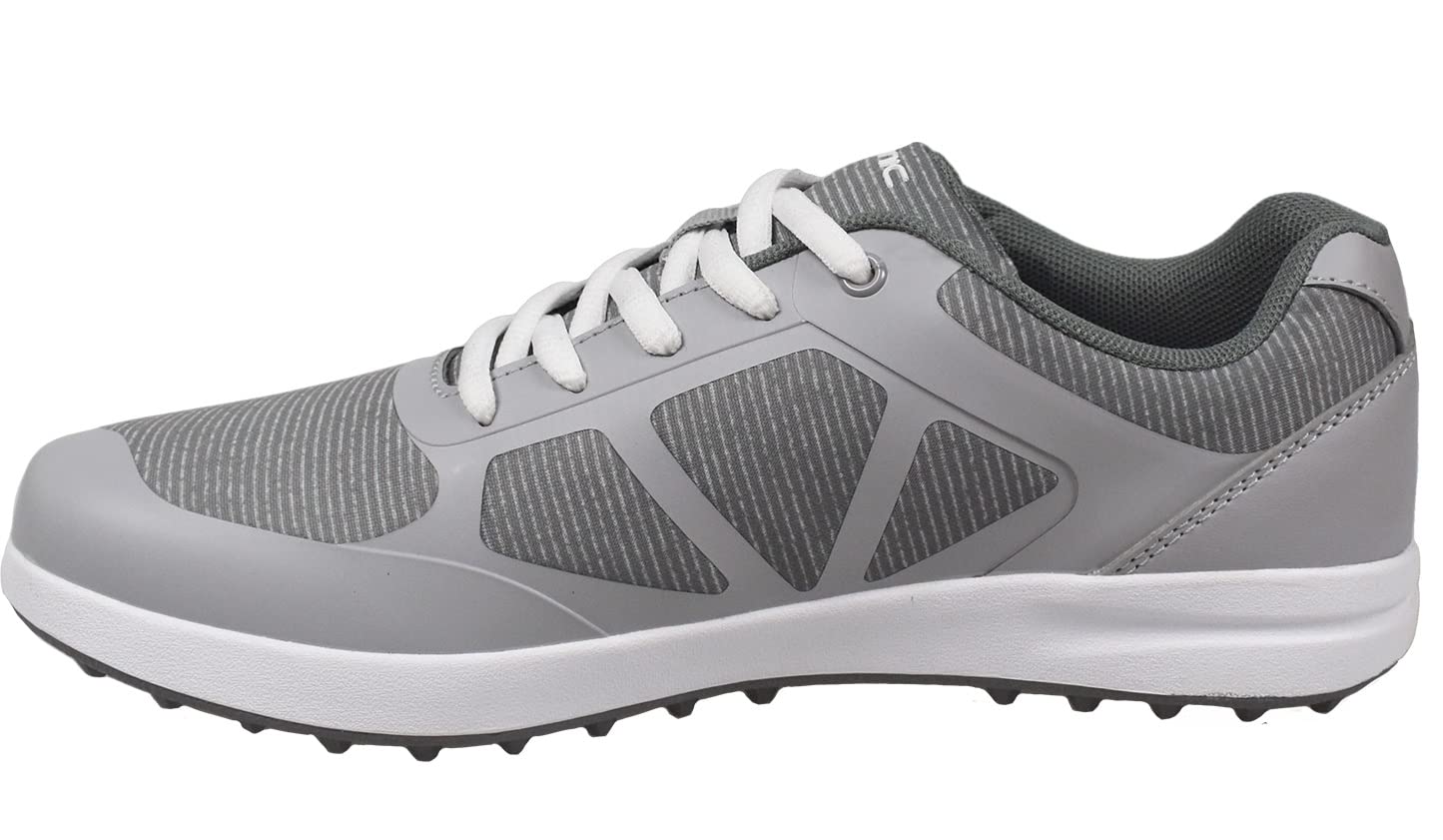 Etonic Golf Ladies G-SOK 4.0 Spikeless Shoes Gray/White Size 6 Medium
