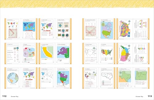 My First Grade Geography Workbook: 101 Games & Activities To Support First Grade Geography Skills (My Workbook)