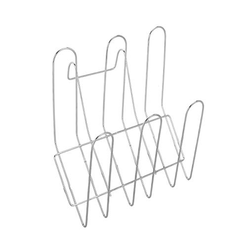 WINZKI Chrome Plated, S-Shaped, Rust-Resistant, 2-Tier Dishrack