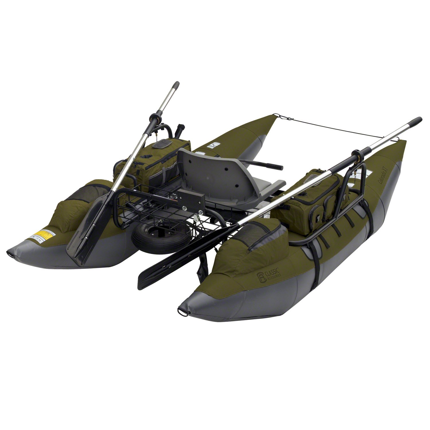Classic Accessories Colorado XT Pontoon Boat, Sage/Grey