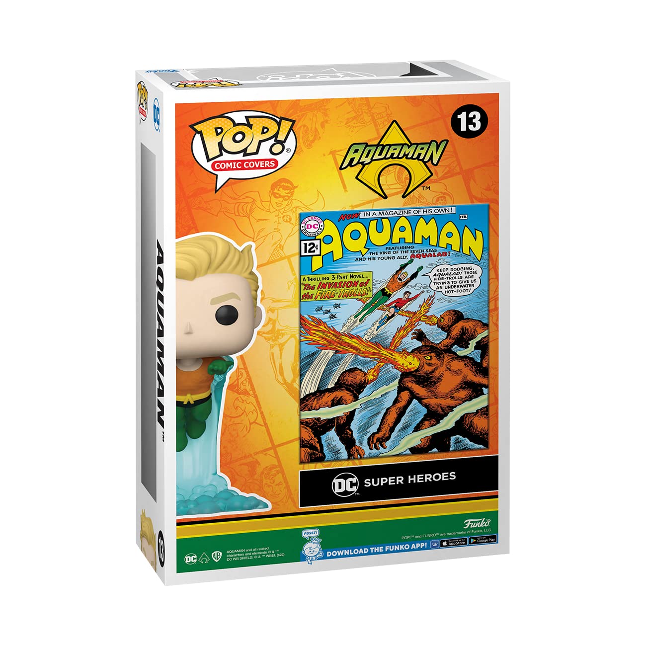 Funko Pop! Comic Covers: DC - Aquaman