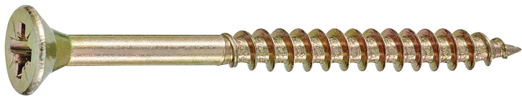 CONNEX B30112 Uni. Screw PZ 4,5x60 per Bucket, Gold, 4,5 x 60 mm (260 Stück)