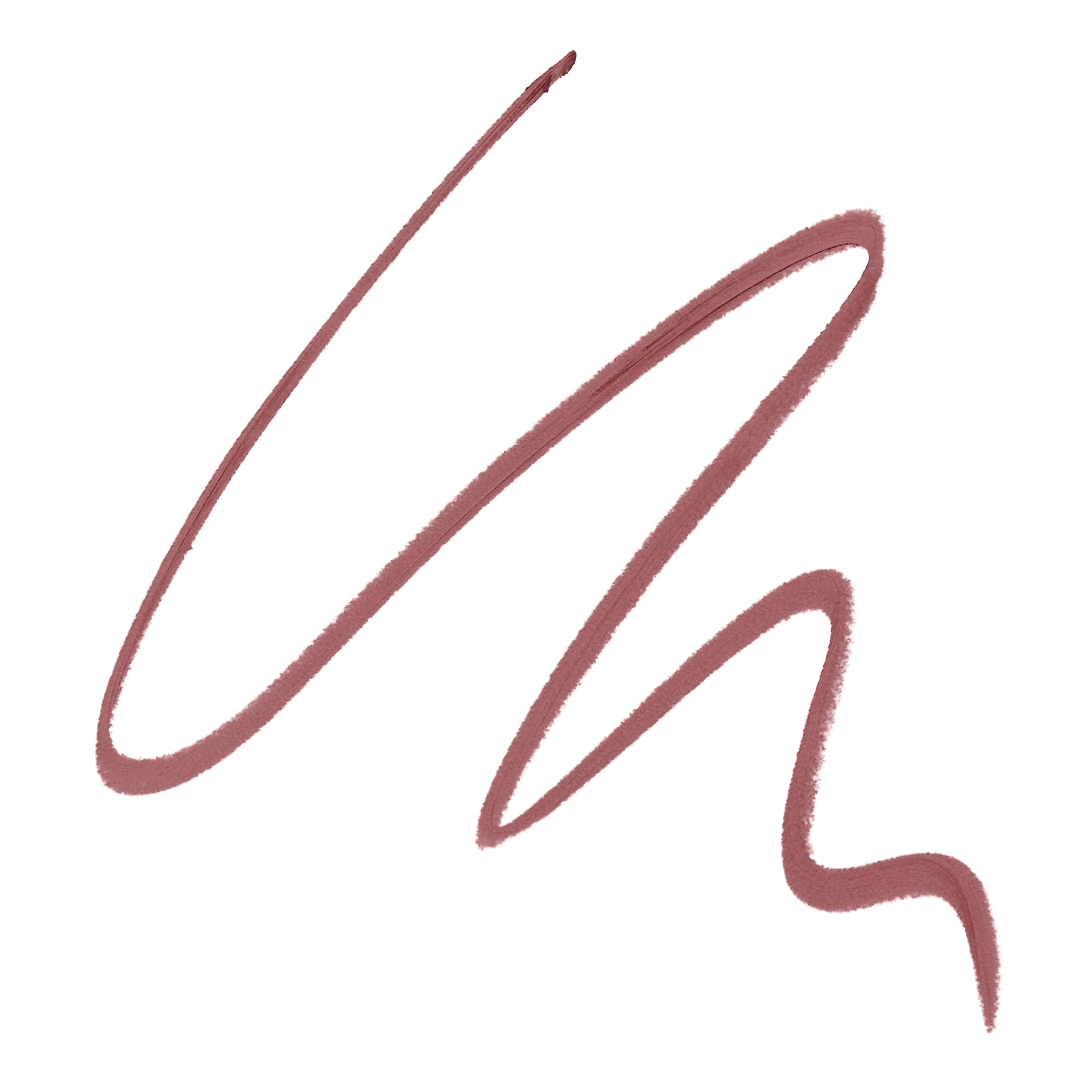 e.l.f. Love Triangle Lip Filler Liner, 2-in-1 Lip Liner Pencil For Sculpting & Filling, Long-Lasting Intense Color, Mauve