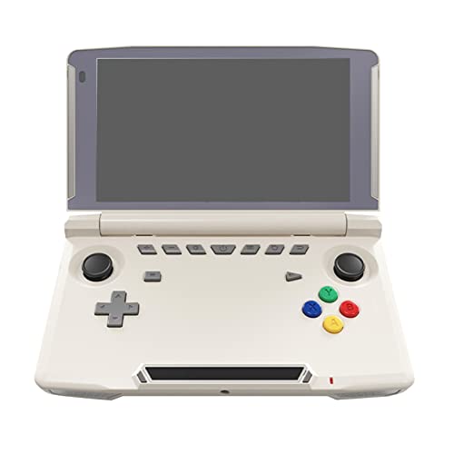 Haibinsuo Video Game Console HDMI-Compatible Output Flip Sleep Function Handheld IPS Touch Screen Flip Game Console for Home A