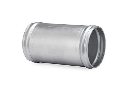 HPS AJ300-325 6061 T6 Aluminum Joiner Tubing with Bead Roll, 16 Gauge, 3" Length, 3.25" OD, 0.065" Wall Thickness
