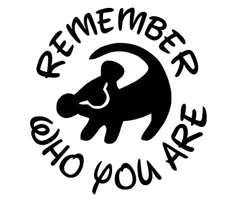 Remember Who You Are Banner - Home Decor - Kids Room Decor - Canvas Banner - Party Decor - Birthday Gift - Playroom Decor - Lion King Banner - Inspired Banner - Nursery Decor