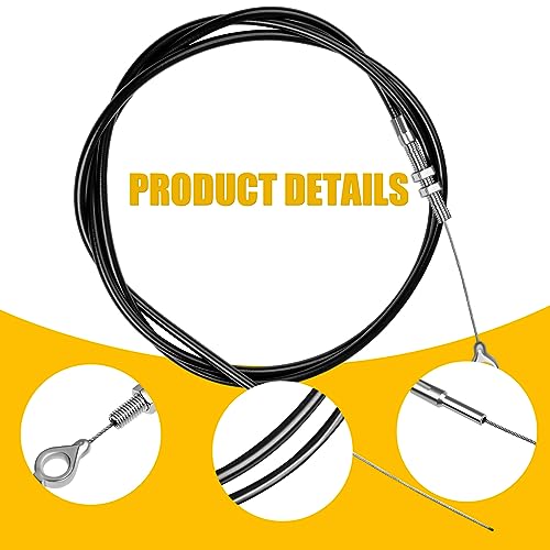 SOFO 71 Inch for Manco Go Kart Parts - Go Kart Throttle Cable GoKart Throttle Cable Kit for Predator 212 cc Engine GX160-200 Go Cart Throttle Cable Kit Go Kart Throttle Cable Kit ASW Kart Accelerator