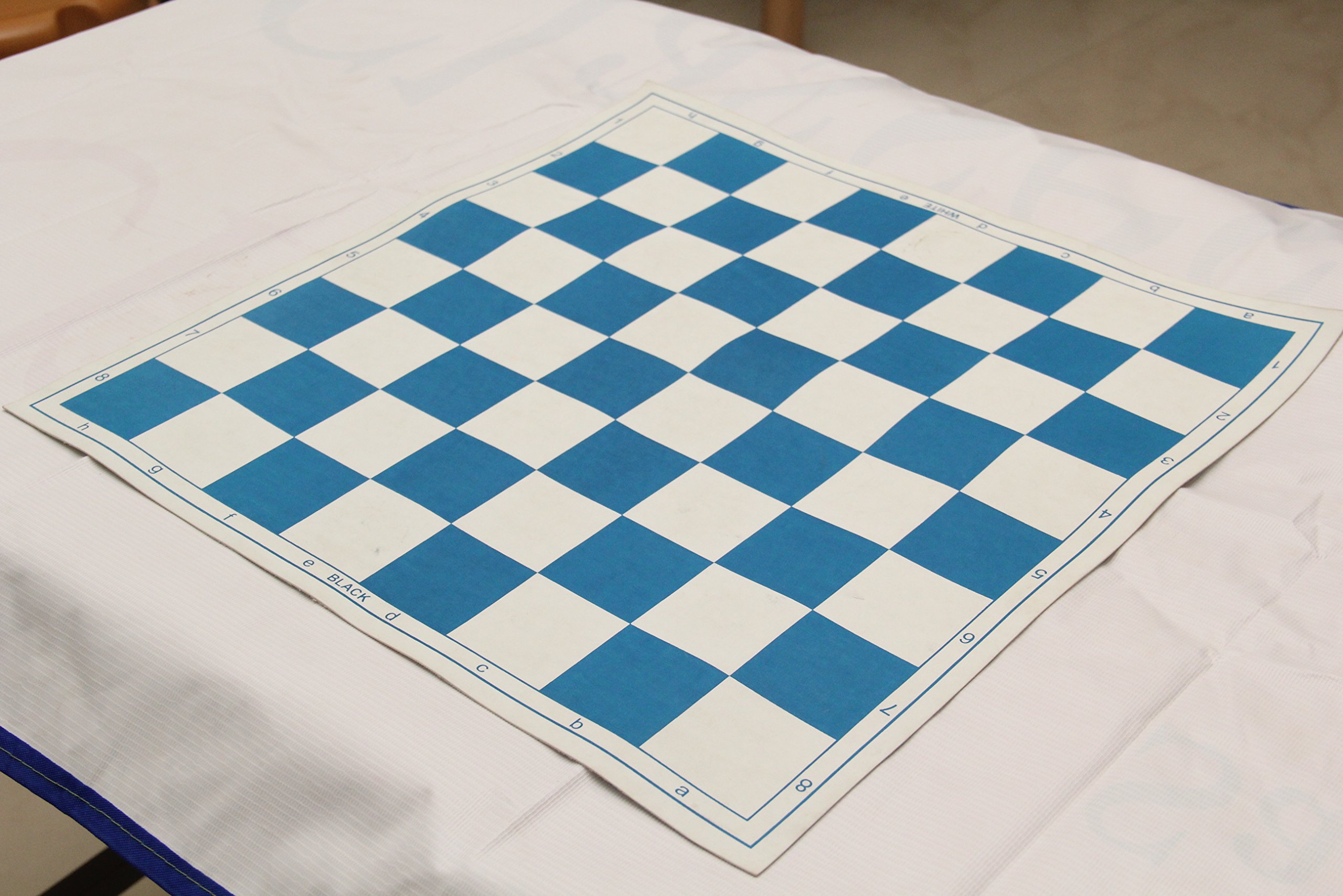 Roll Up Chess Mat Board Game, Green, One Size