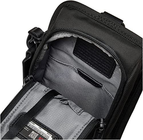 Tumi 02603585 Men's Sling, Official Product, Alpha Compact Sling, Black, One Size