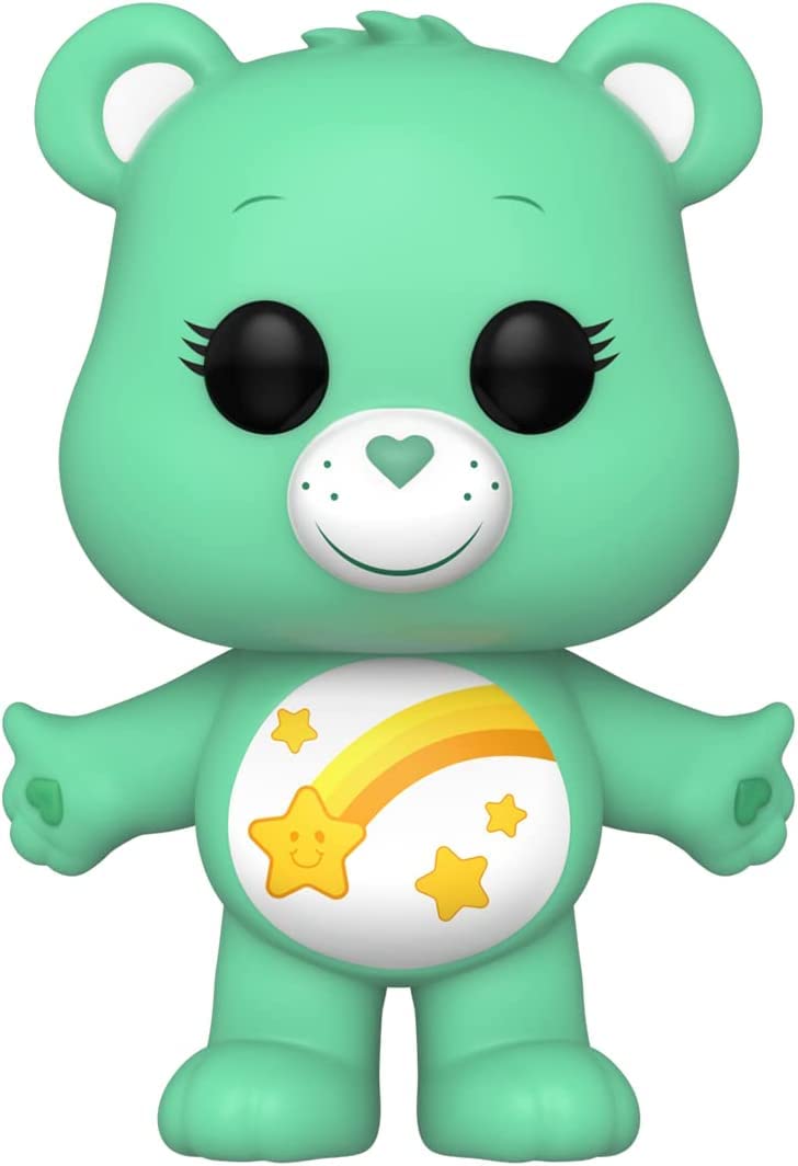 Funko POP! Animation: Care Bears 40th Anniversary - Wish Bear Common Bundled with a Byron's Attic Pop Protector