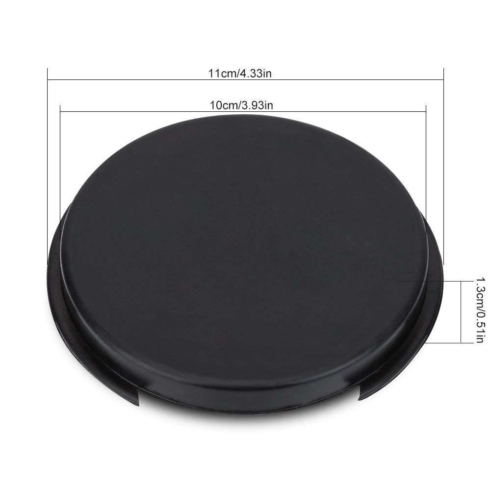 VBESTLIFE Guitar Sound Hole Cover, Acoustic Guitars Soundhole Cover Rubber Screeching Halt Feedback Buster Prevention 38/39 Inch