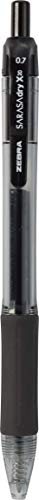 Zebra Pen Sarasa Dry X20 Retractable Gel Pen, Medium Point, 0.7mm, Assorted Business Color Ink, 24-Pack (Packaging May Vary)