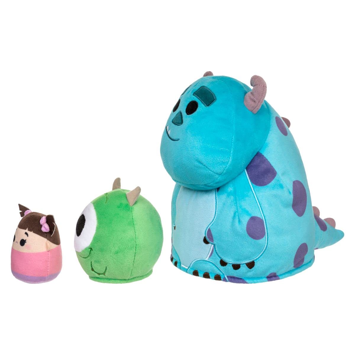 Disney Pixar Monsters, Inc. Nesting Plush Set