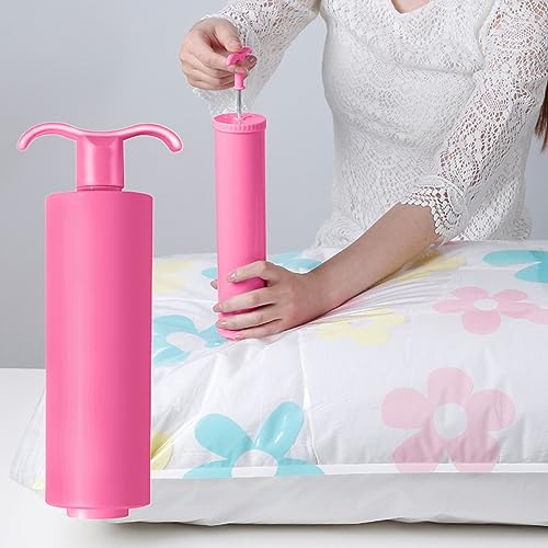 Vacuum Packing Bags for Fish Compressed Pump Vacuum Bags Manual Pump Air Bags Compression Hand Housekeeping & Organizers Sealed Bags for Clothes