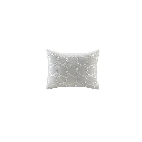 Comfort Spaces Enya Comforter Set-Modern Floral Design All Season Down Alternative Bedding, Matching Shams, Bedskirt, Decorative Pillows, Queen(90"x90"), Yellow
