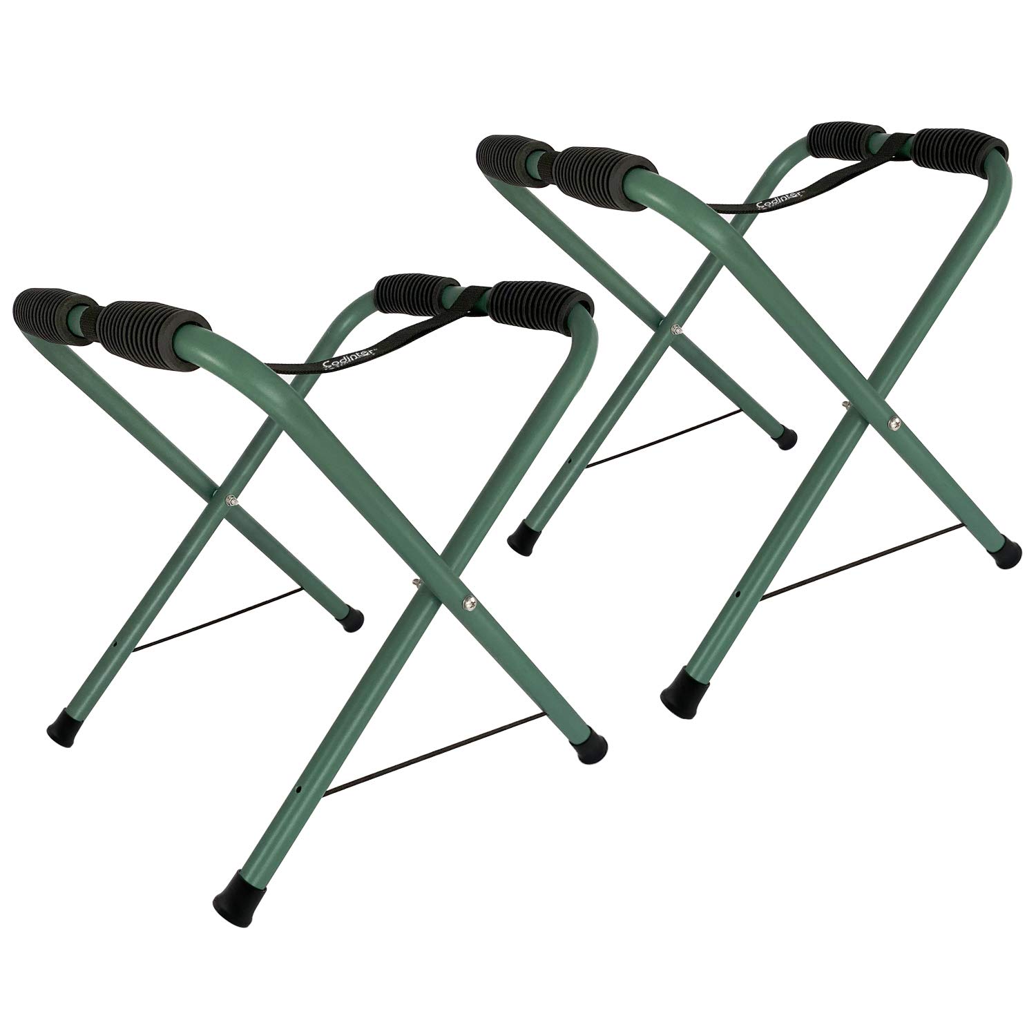 Codinter Kayak Stand, Aluminum Standing Rack for Canoe Boat Surfboard Indoor Outdoor Portable Storage - 17 Inch