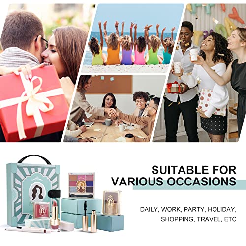 Makeup Kit for Teen Girls 7 Days Advent Calendar Week Makeup Countdown Set Perfect Makeup Advent Calendar of Makeup Gift Set Cruelty Free with 7 Individually Boxed Makeup Kits Surprises