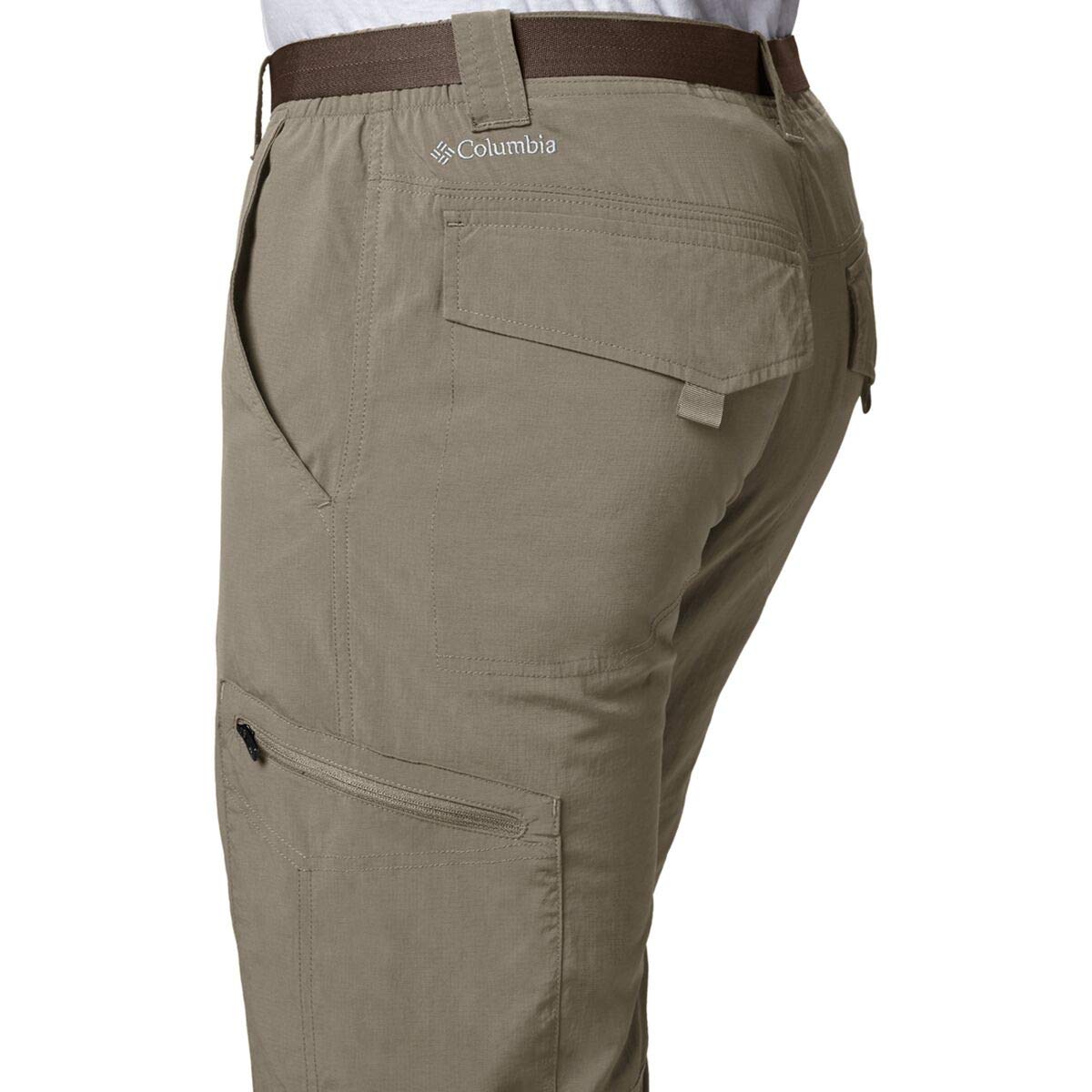 Columbia Men's Silver Ridge Cargo Pant, Tusk, 36W x 30L