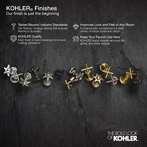 KOHLER K-98350-CP Awaken Wall-Mount Supply Elbow, Polished Chrome 2.25 x 2.00 x 2.31 inches