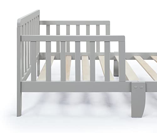 Olive & Opie Jax Toddler Bed in Light Gray