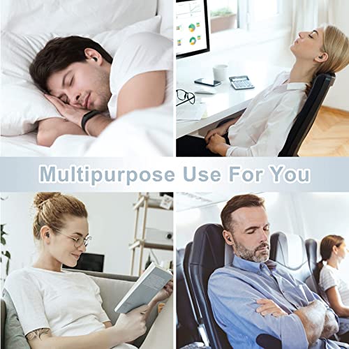 Omidyi True Wireless Sleep Earbuds, Noise Blocking Headphones in Ear for Sleeping, Lightweight and Comfortable, Bluetooth Earbuds Designed to Help You Fall Asleep Better (Black) [2022 Version]