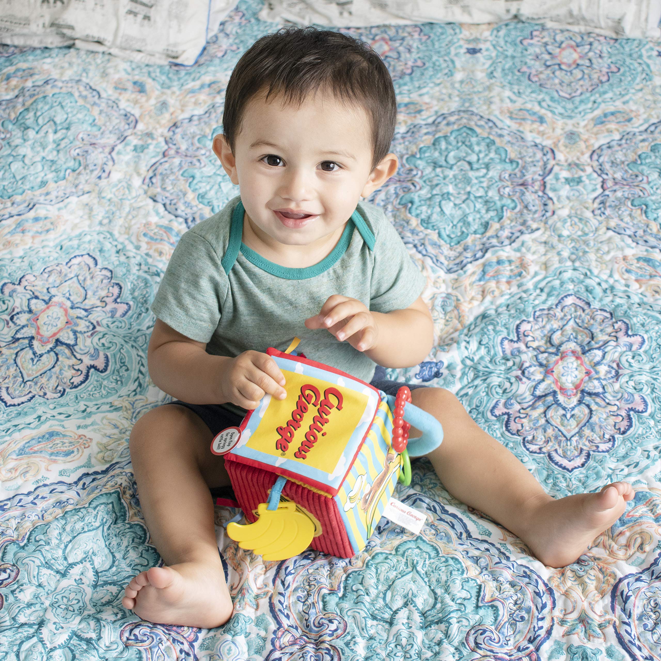 Curious George Curiosity Cube Activity Toy for Babies