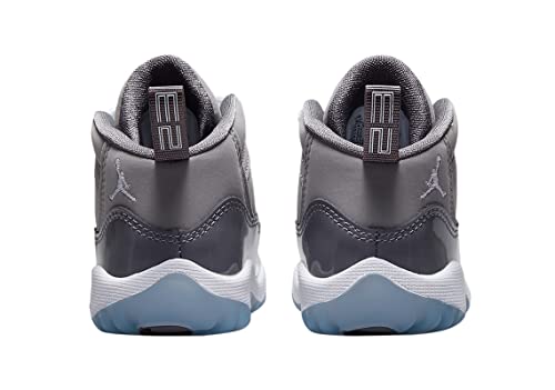 Jordan Toddler 11 Retro TD 378040 005 Cool Grey 2021 - Size 4C