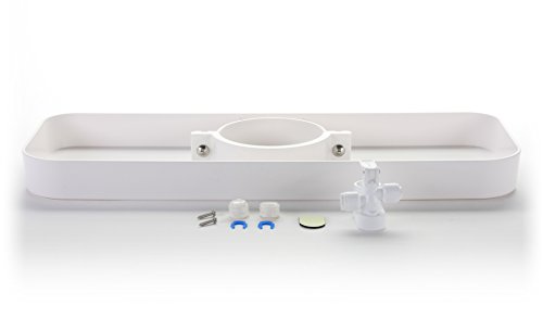 Hydronix FLK-Kit Undersink RO Reverse Osmosis Filtration System Water Leak Detector Safety Valve Kit with Tray