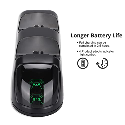 Game Handle Charger, Stable Sturdy Indicator Light Fast Charging USB 5V Handle Charger for Xbox One