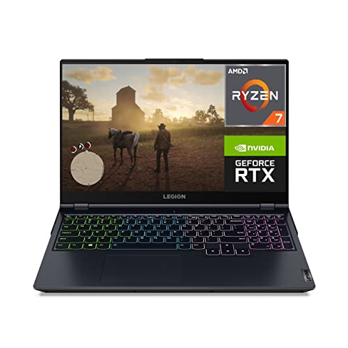 Lenovo Legion 5 15.6" 165Hz FHD Gaming Laptop, AMD 8-Core Ryzen 7-5800H,GeForce RTX 3070 8GB (TGP 130W), USB-C,Win11 Home,with HDMI Cable (32GB RAM | 1TB PCIe SSD)